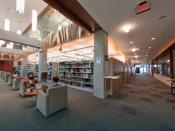 University of Toronto Mississauga Campus Tour - UTM Library - Stacks