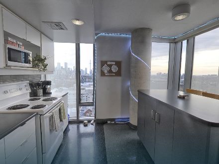 Woodsworth College - Residence Suite: Kitchen and Living Space