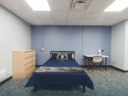 Residence Tour - Cartier Hall - Accessible Bathroom