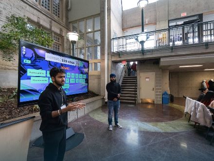 Campus Life - International and Graduate Affairs Building Atrium