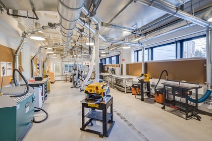 School of Architecture & Design - Carpentry Lab