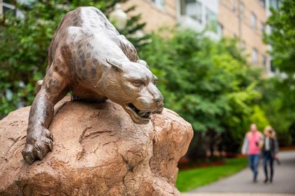 Campus Highlights - Leopard Statue