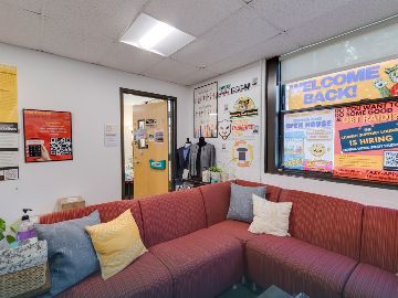 Campus Highlights - Dean of Students Office and Student Support Lounge